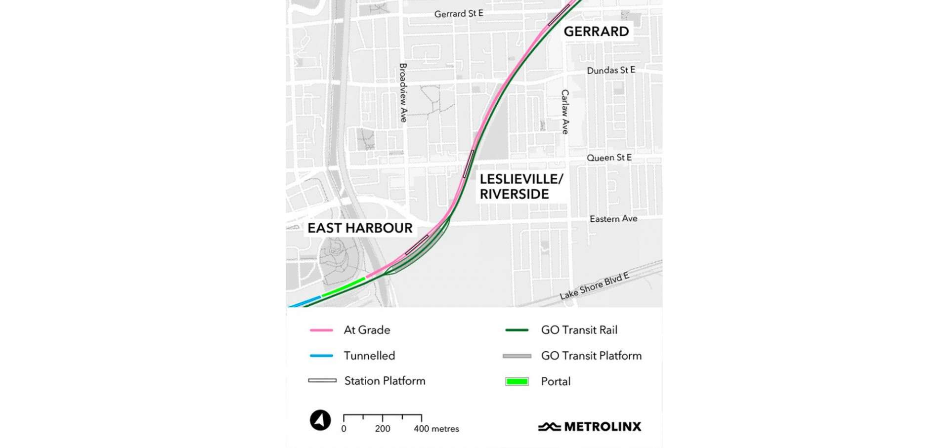 Ontario Line - interactive portal | Metrolinx | Community Analytics